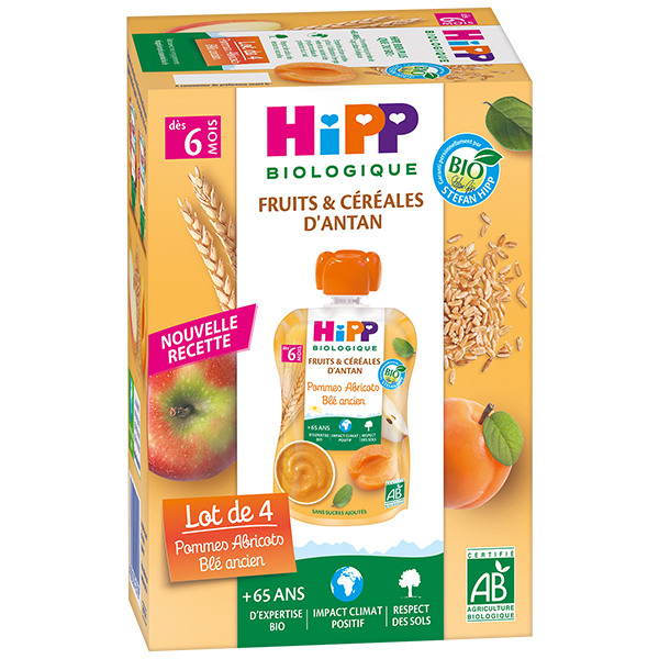 100% Fruits Multipack - 4/6 mois | HiPP Biologique