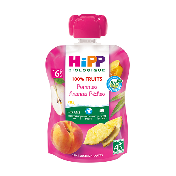 100% Fruits Multipack - 4/6 mois | HiPP Biologique